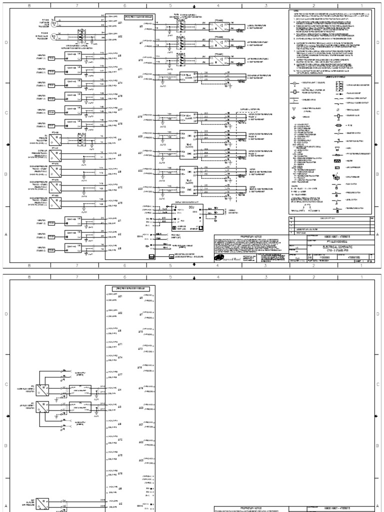 5 - Electrical Schematic v-9900 v-9901 | PDF | Relay | Switch