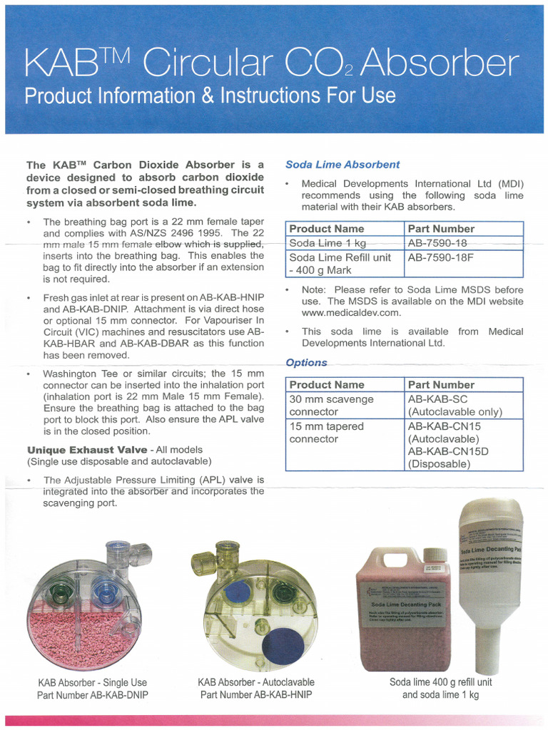Kab Co2-Absorber Ifu | PDF