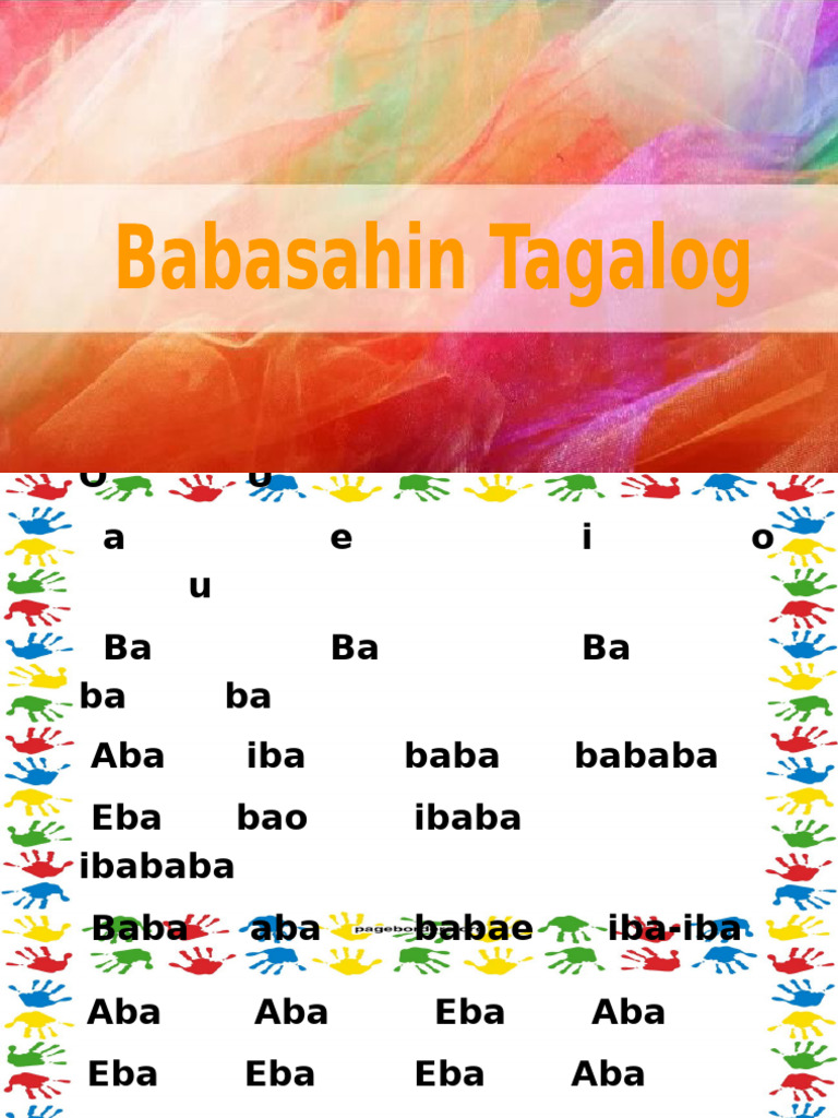 Babasahin Tagalog | PDF