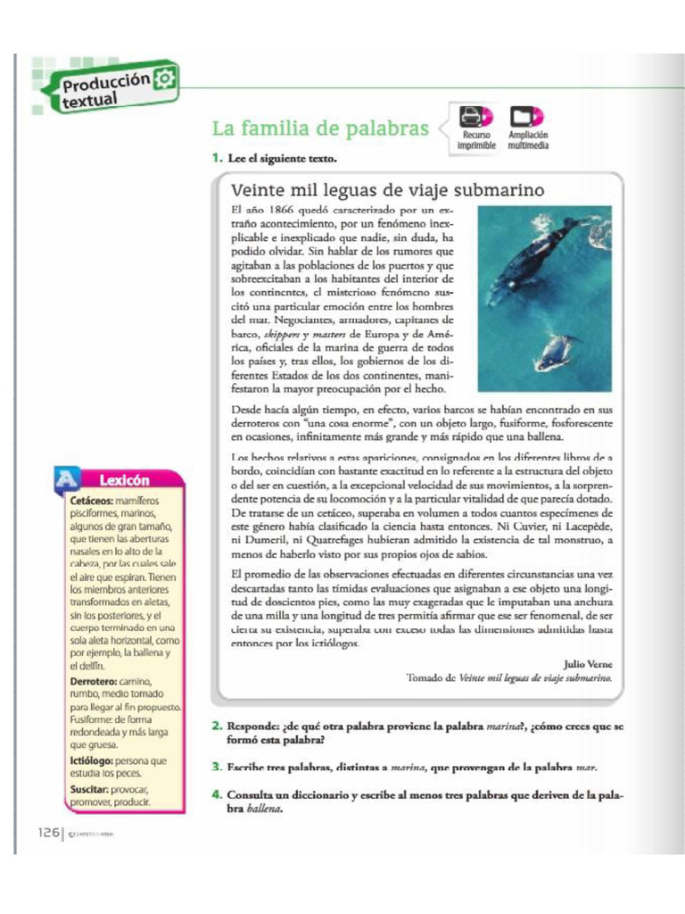La Familia de Palabras | PDF