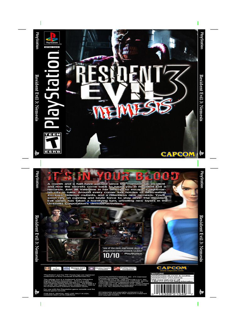 Modelo Covers Ps1 r3 | PDF
