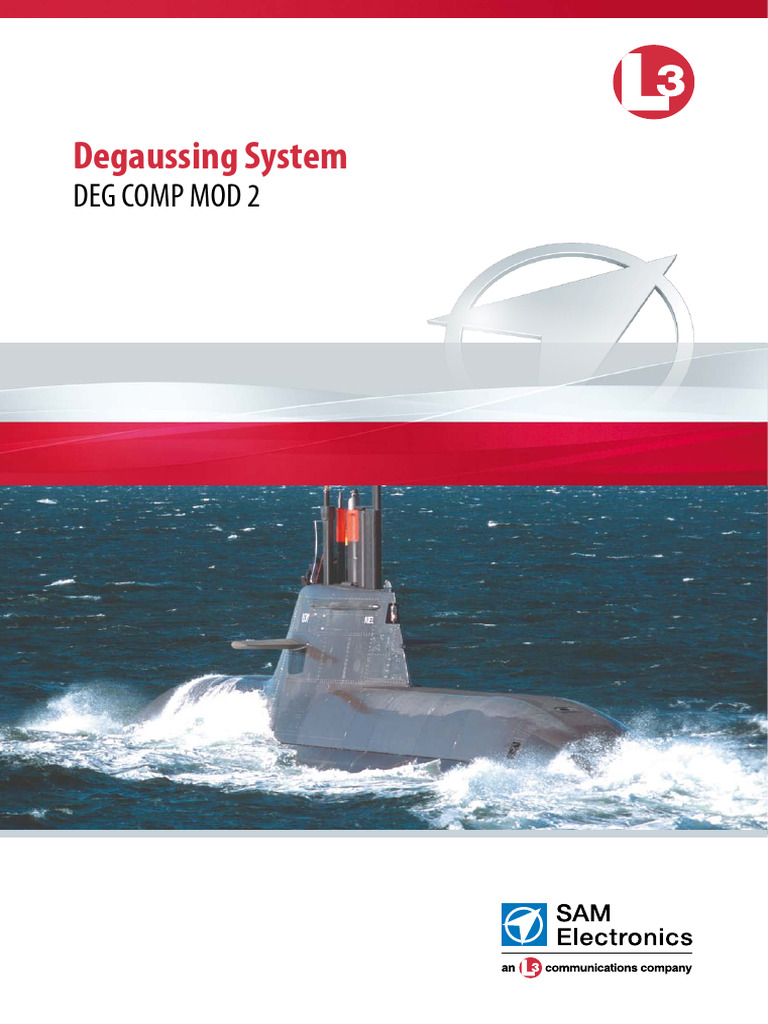Advanced Degaussing Systems Overview | PDF | Inductor | Naval Mine