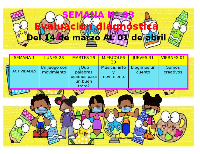 SEMANA 3 Planificador | PDF