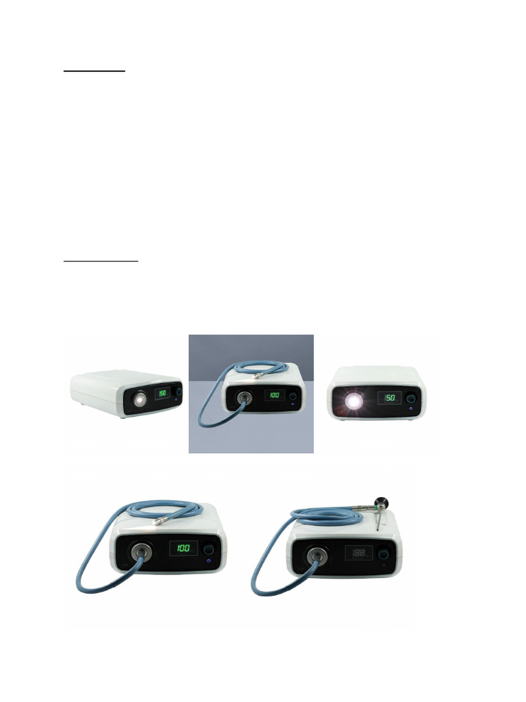 LED Medical Endoscopy Light Source | PDF