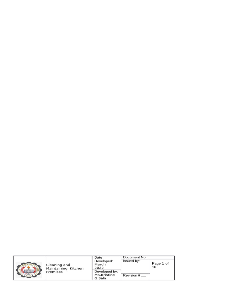 Final CBLM 2022.1653959738377 | PDF | Dishwasher