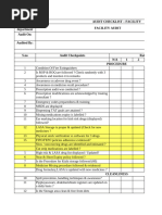 Audit Checklist Based On JCI Standards | PDF | Sterilization ...