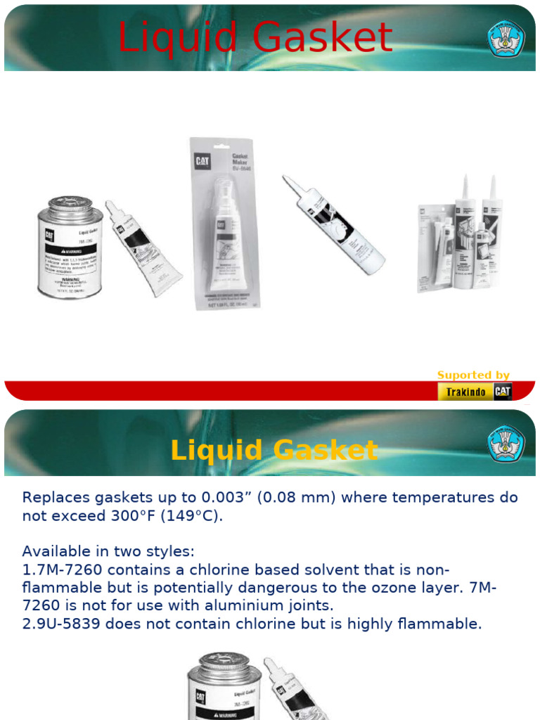 Liquid Gasket | PDF