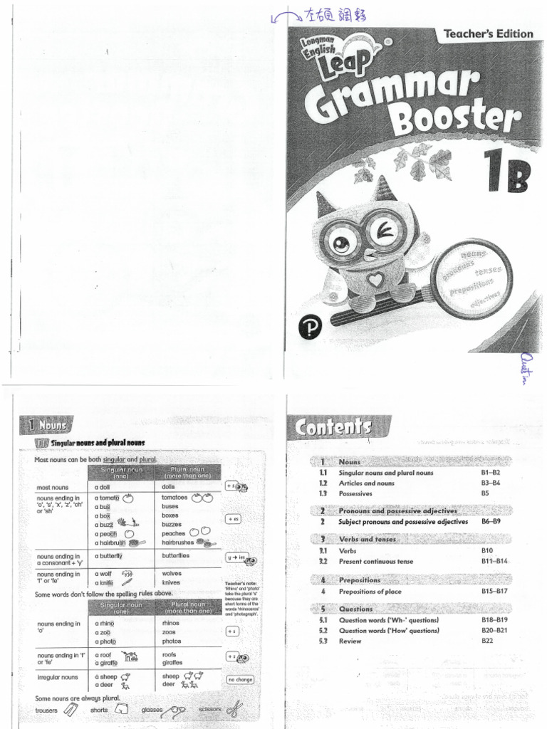 1B Grammar Booster | PDF