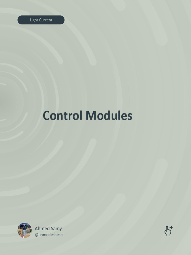 Control Module | PDF