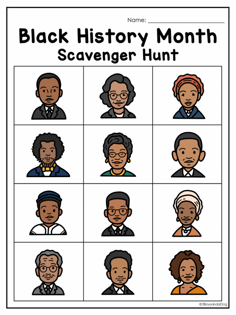 Black History Month 1 | PDF