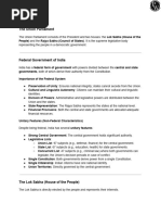 MP Vs MLA Vs MLC Comparison Chart | PDF