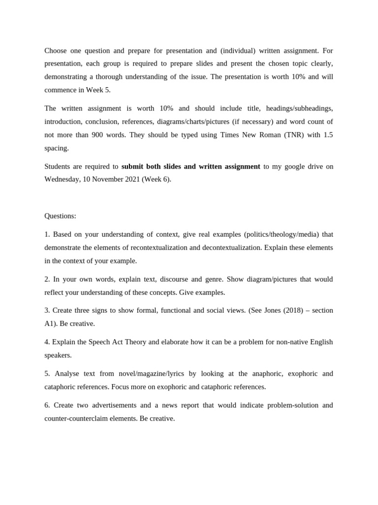 DA - Assignment Questions | PDF