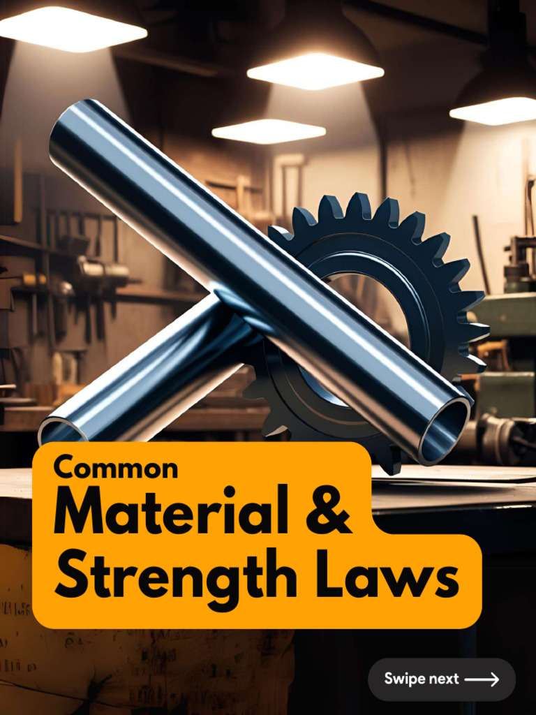 Strengths and Laws of Material 1749757348 | PDF | Young's Modulus ...