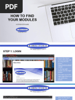 MyUnisa Moodle Student Guide | PDF | Menu (Computing) | Page Layout