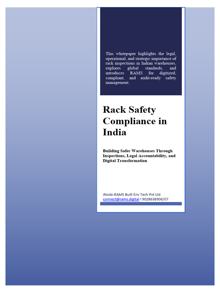Rack Maintenance Compliance R2 | PDF | Occupational Safety And Health ...