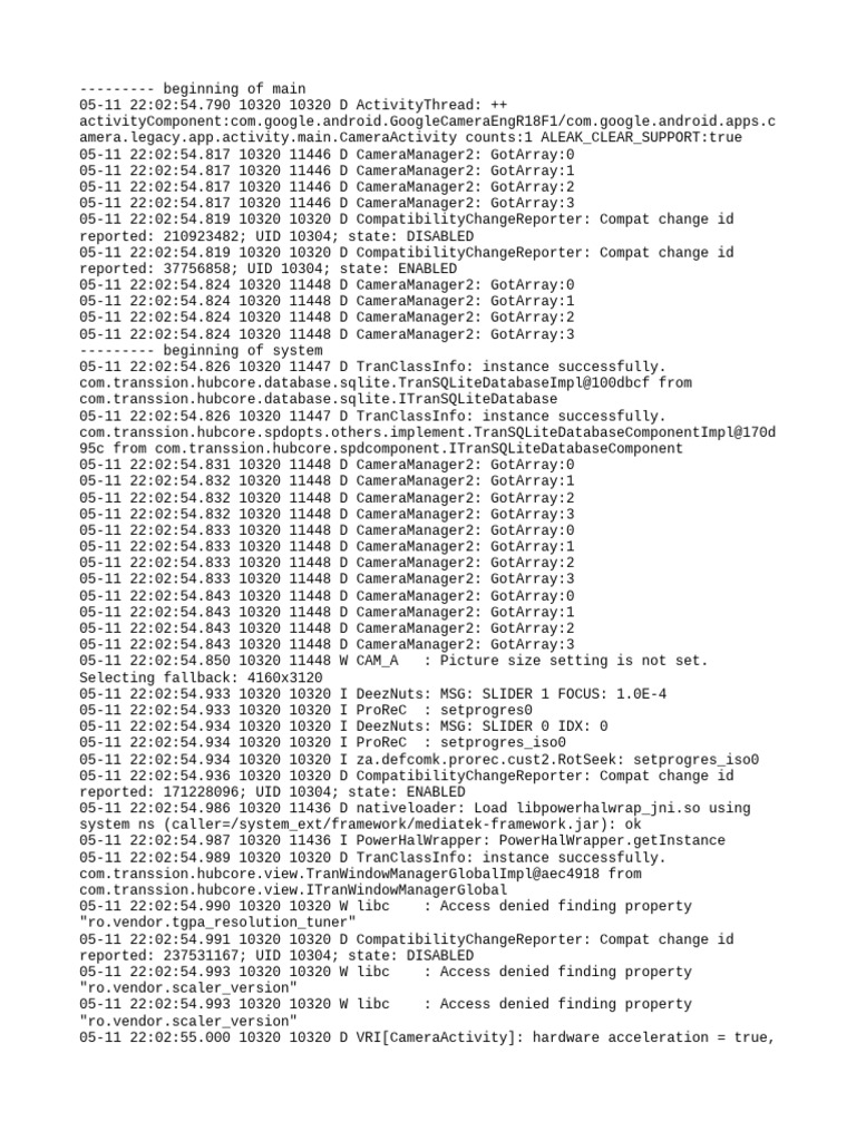 Log Cat 1746975774739 | PDF | Java (Programming Language) | Software Engineering
