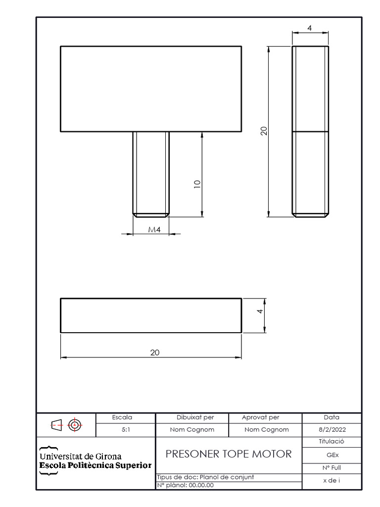 Presoner Tope Motor | PDF
