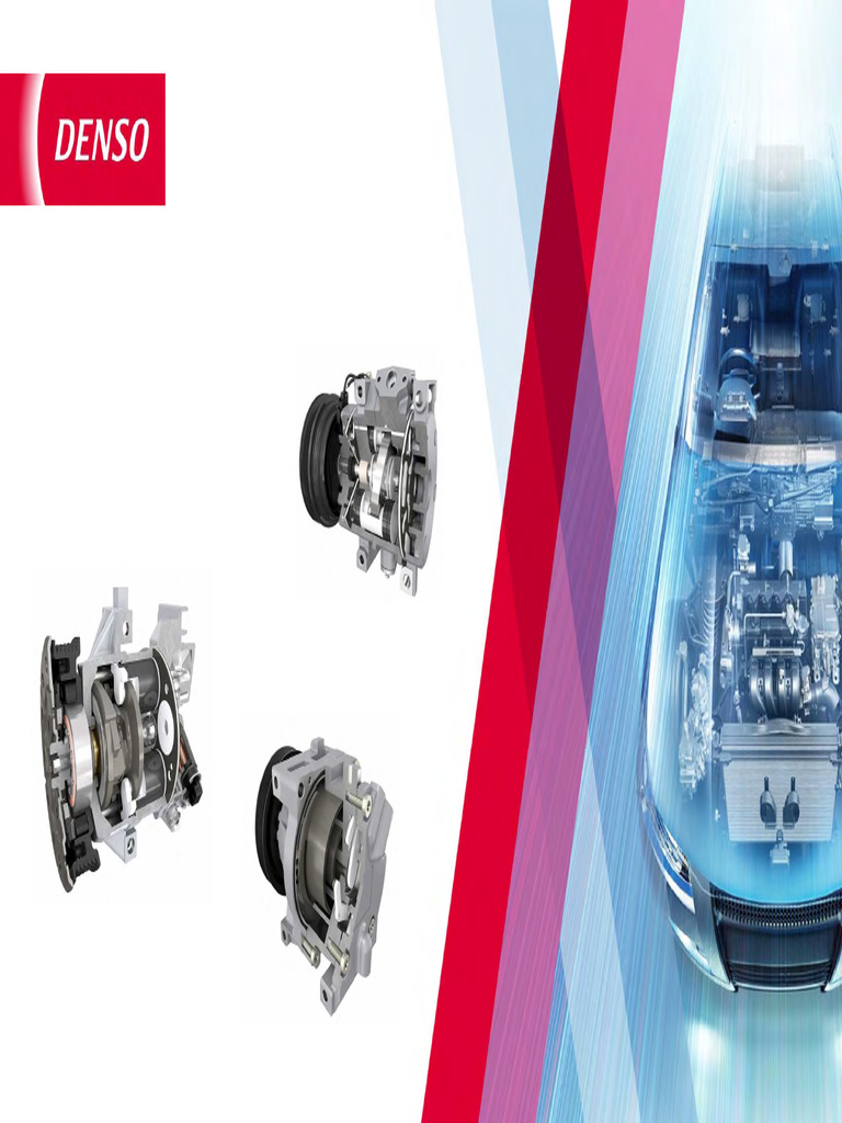 DENSO Compressor Types and Oils Guide | PDF | Belt (Mechanical ...