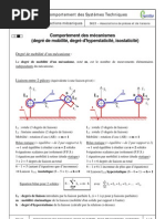 Calcul du Degré d'Hyperstatisme | PDF | Mécanique newtonienne ...