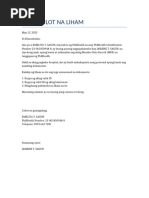 Sample Tagalog Authorization | PDF