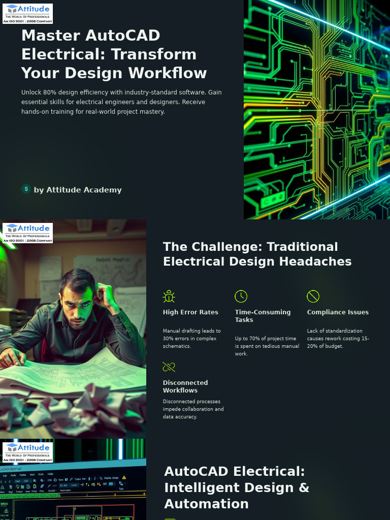 Master AutoCAD Electrical Transform Your Design Workflow | PDF | Automation | Computing