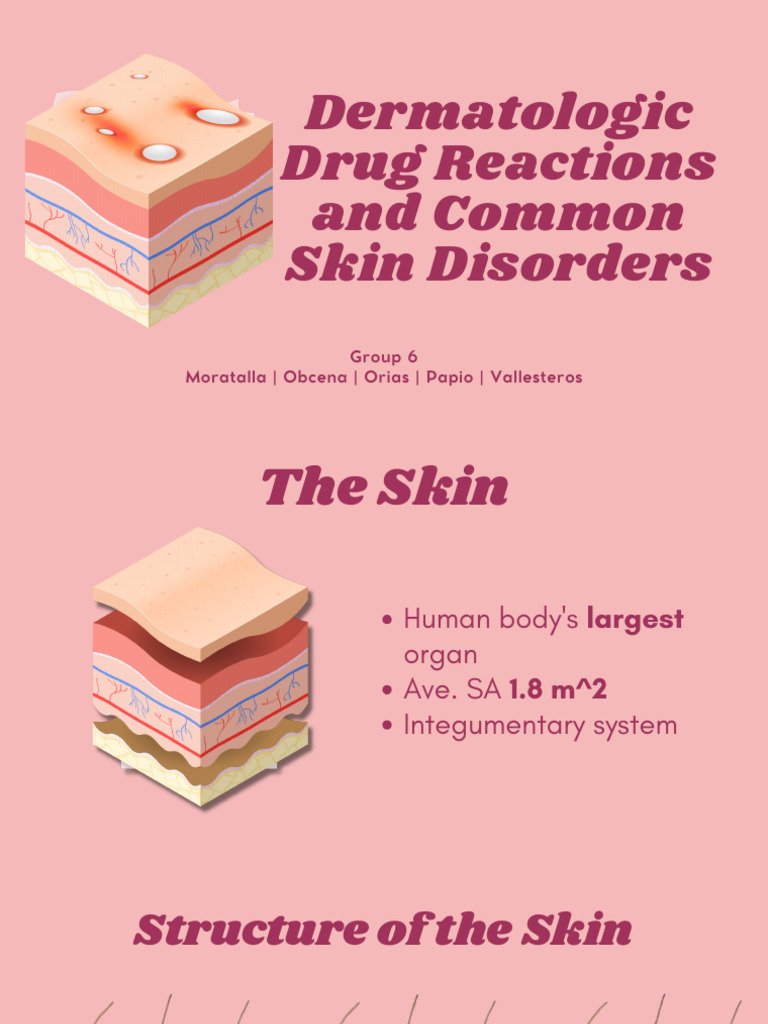 Dermatologic Drug Reactions Overview | PDF | Dermatitis | Cutaneous ...
