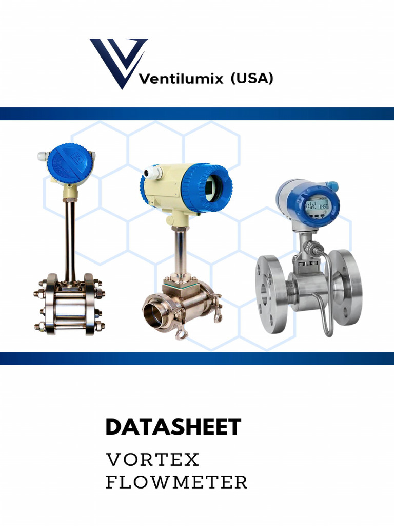 Vortex Flow Meter Specifications | PDF | Flow Measurement | Vortices