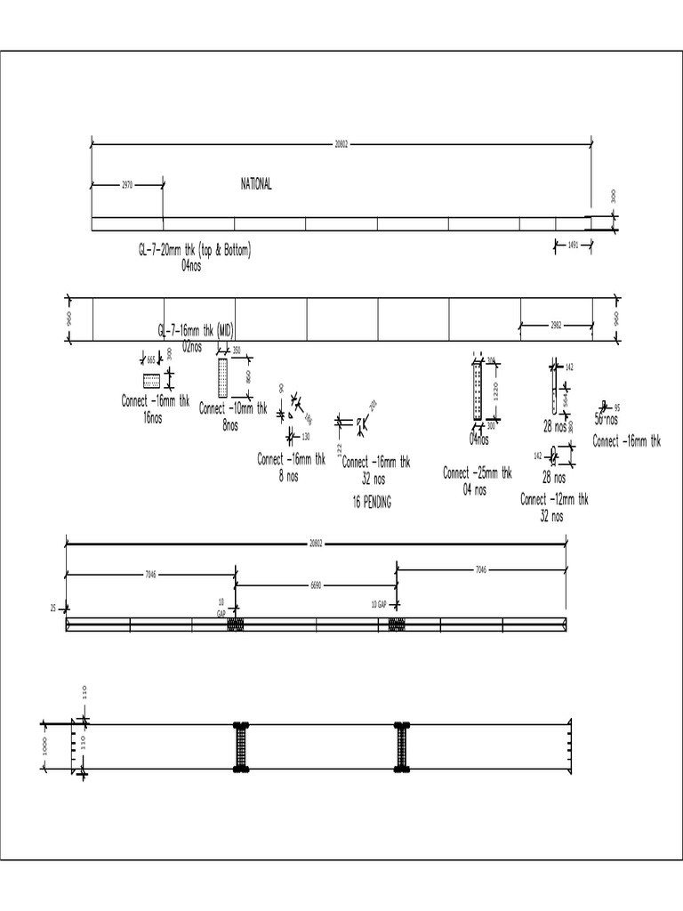 Fabrication Drawing For GL-07 | PDF
