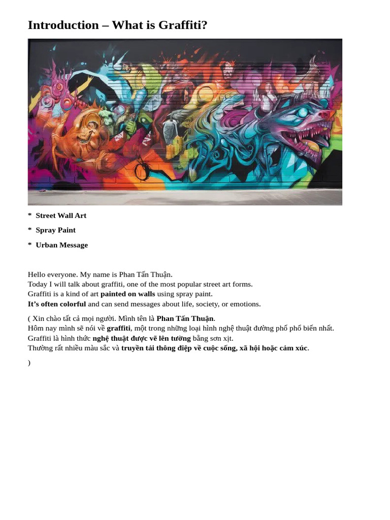 graffiti | PDF