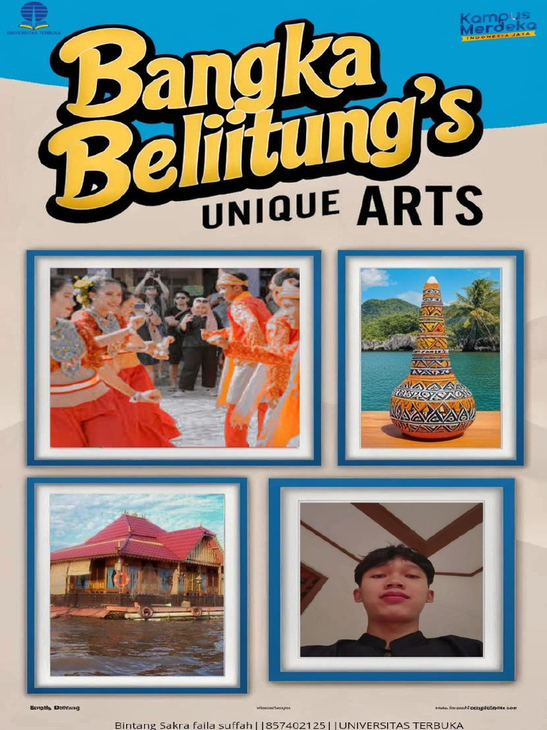 Tugas Poster Khas Bangka Belitung | PDF
