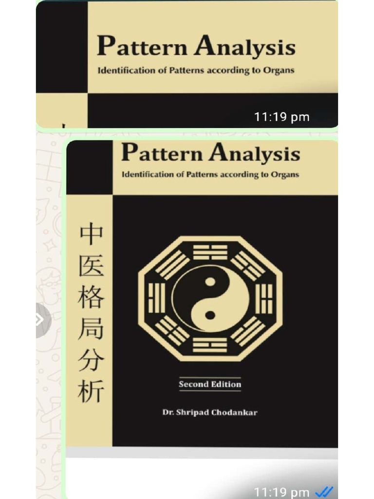 Pattern Analysis - Identification Patterns According To Organs-3 | PDF