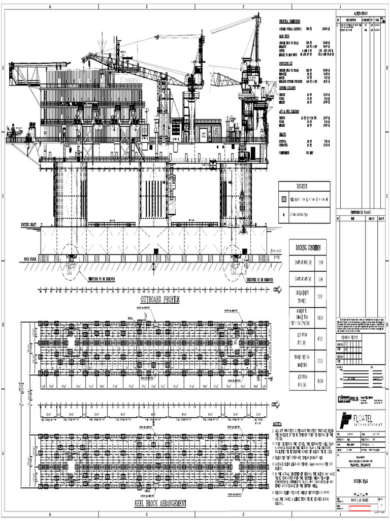 3000 DWG 10 D 013 Docking Plan | PDF