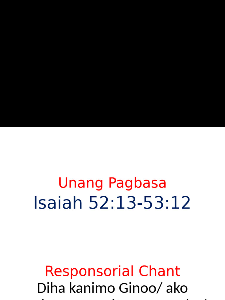 Good Friday Rituals | PDF