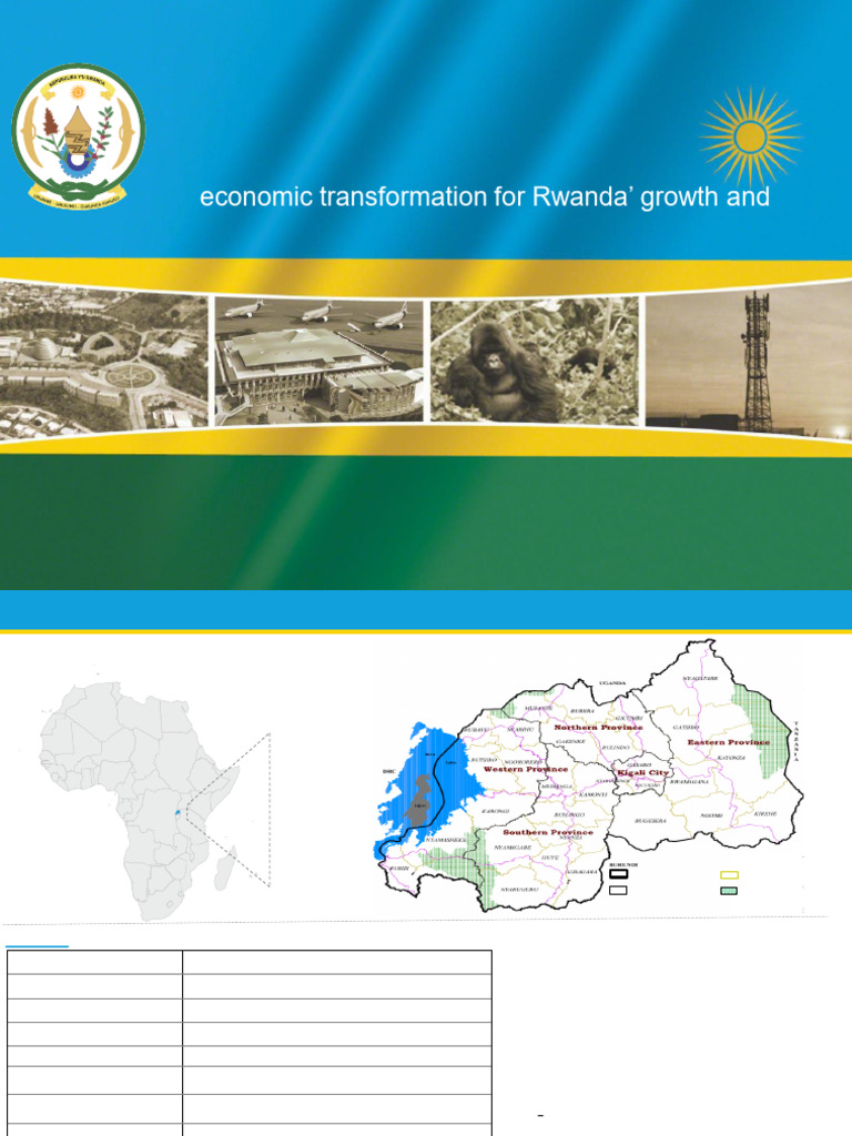 Rwanda's Socioeconomic Transformation Plan | PDF | Government Budget ...
