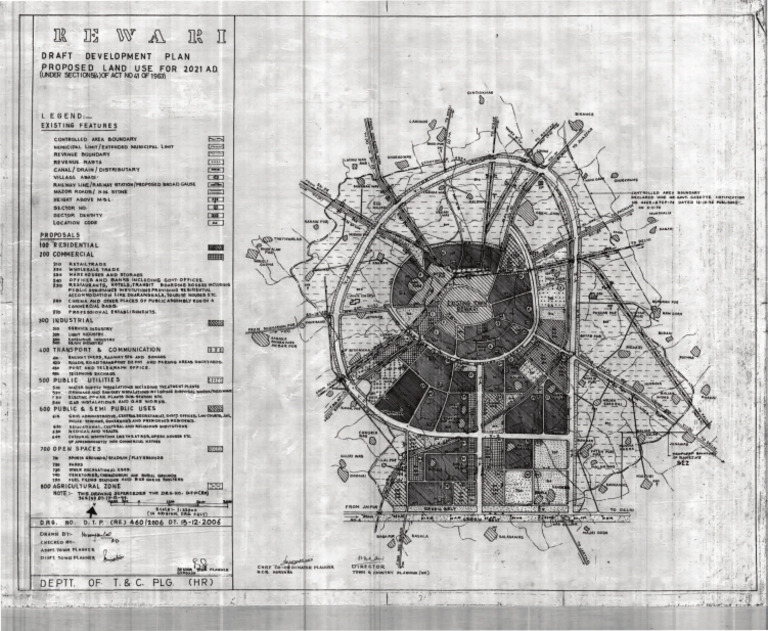 DDP 2021 Rewari Map | PDF