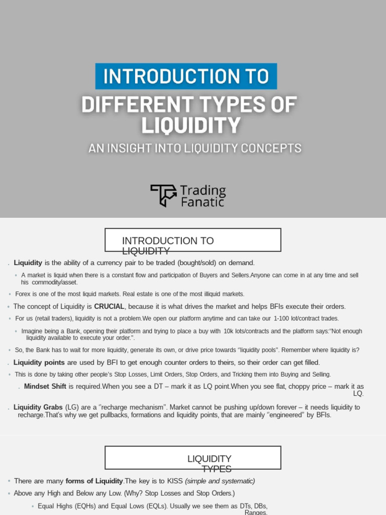 Liquidity PDF | PDF | Market Liquidity | Financial Markets