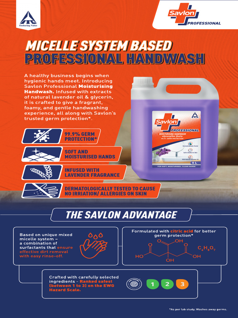 Savlon & Nimyle Professional Brochure | PDF