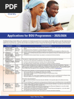 Botswana Accountancy College Prospectus | PDF | Accounting | Accountant