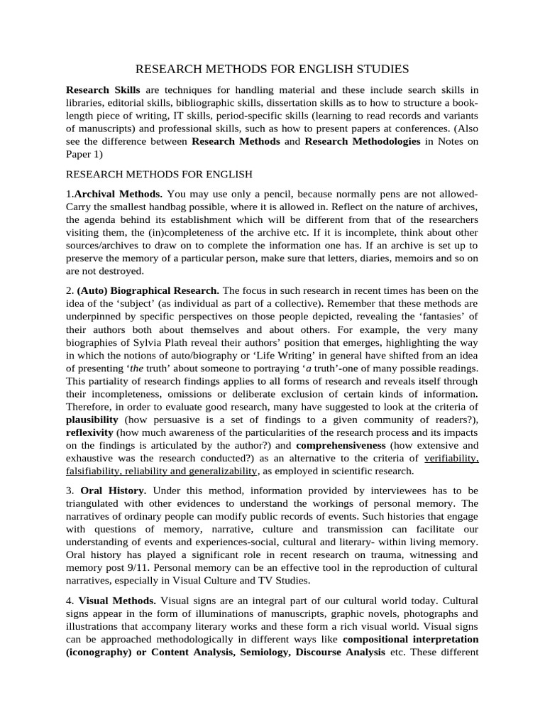 Research Methods For English Studies | PDF | Ethnography | Discourse