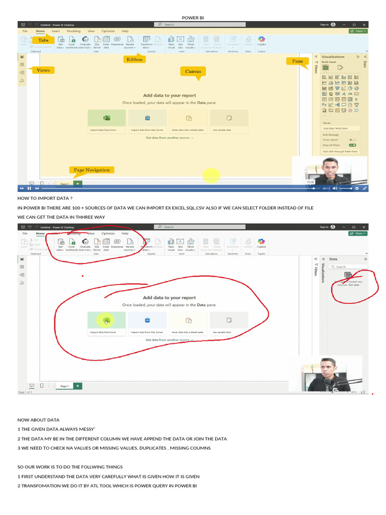 Power Bi | PDF | Table (Database) | Microsoft Excel