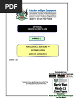 Agricultural Sciences NSC P2 Memo Nov 2022 Eng | PDF | Plant Breeding | Heritability