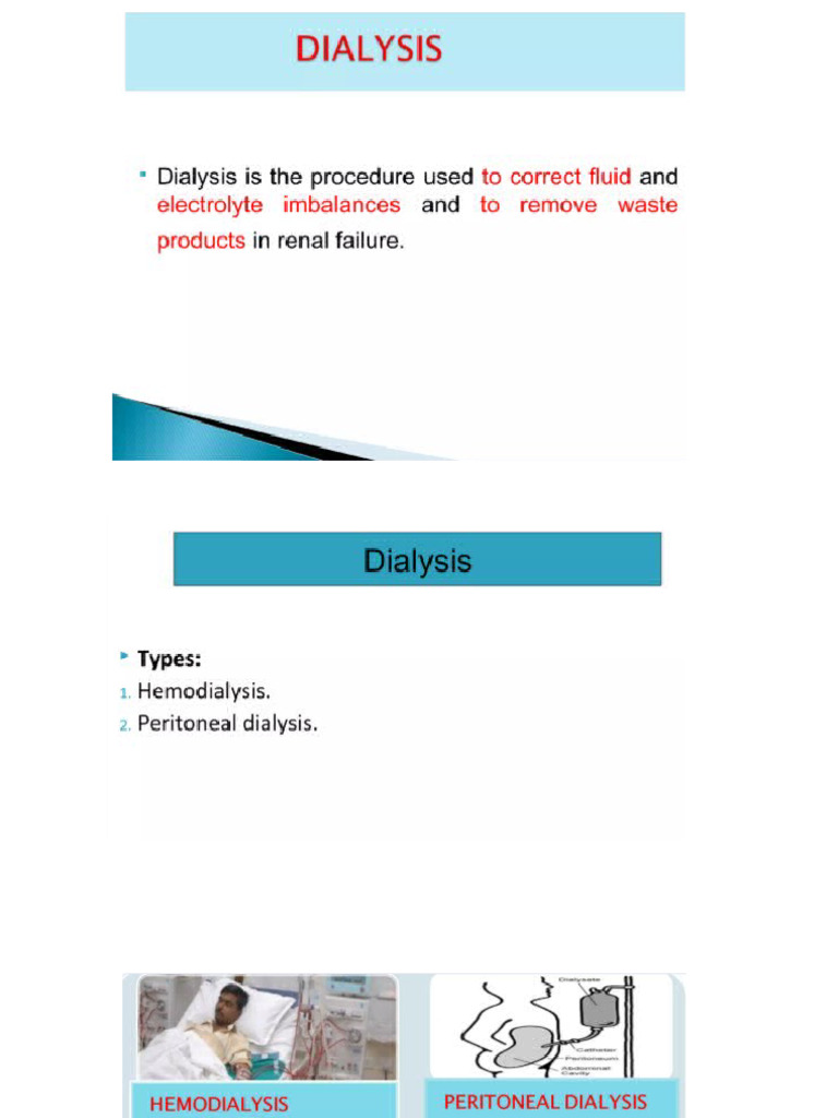 Dialysis | PDF