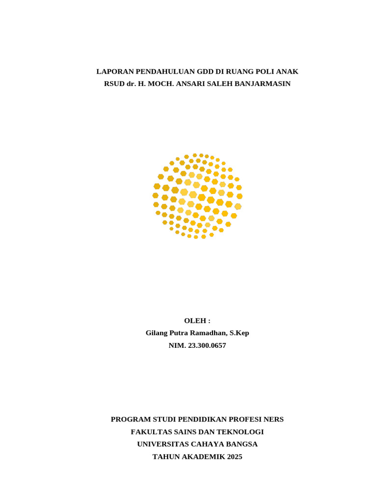 LP GDD Gilang | PDF