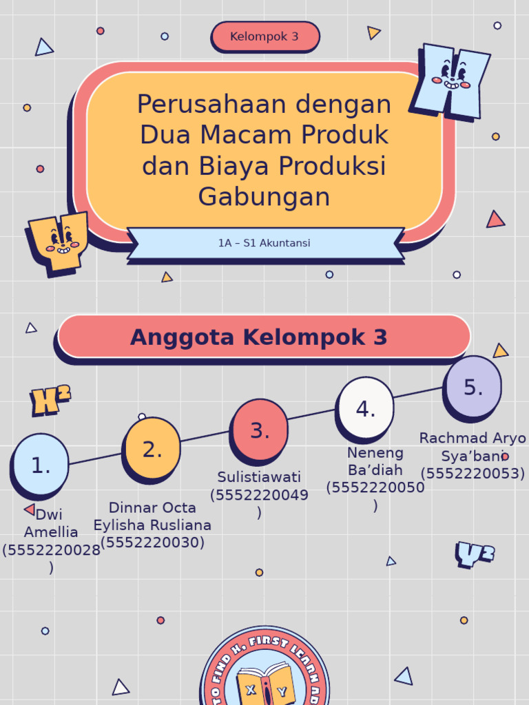 Kelompok 3 Perusahaan Dengan Dua Macam Produk Dan Biaya Produksi ...
