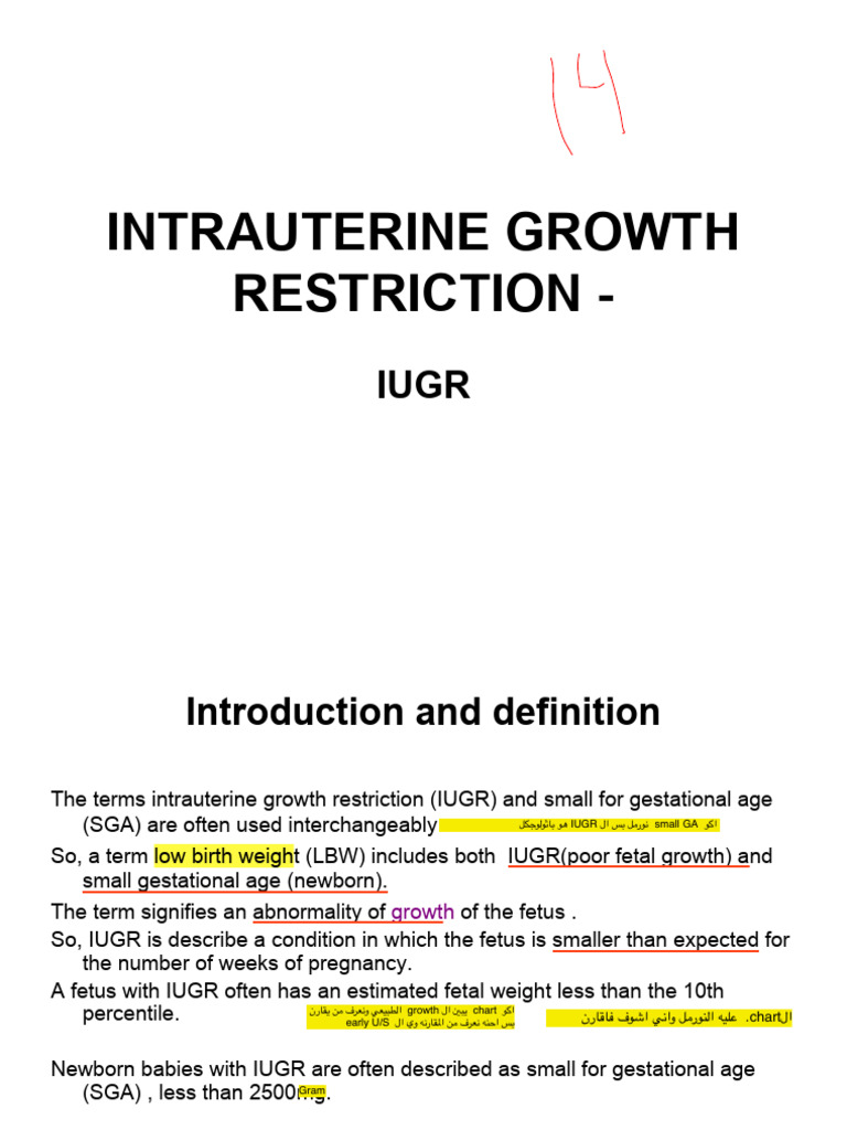 Iugr 1 | PDF | Fetus | Placenta