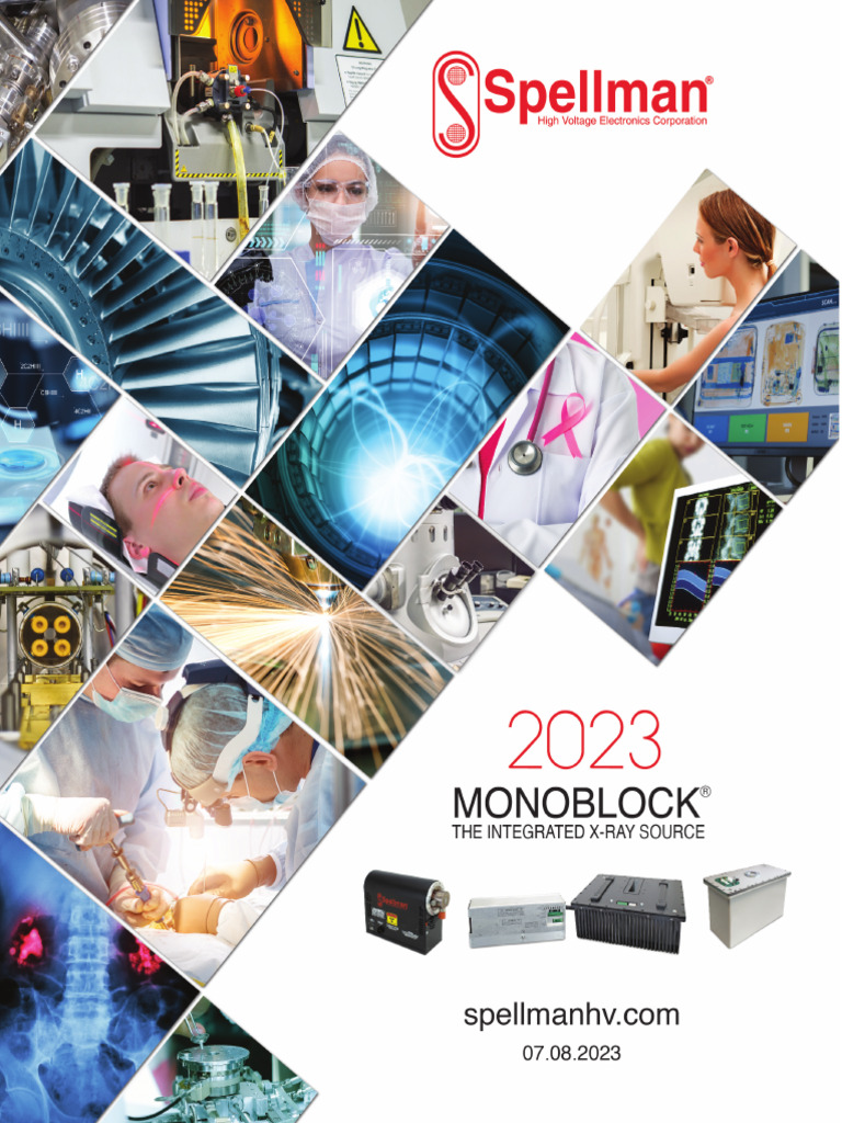 Monoblock Catalog | PDF | Vacuum Tube | X Ray