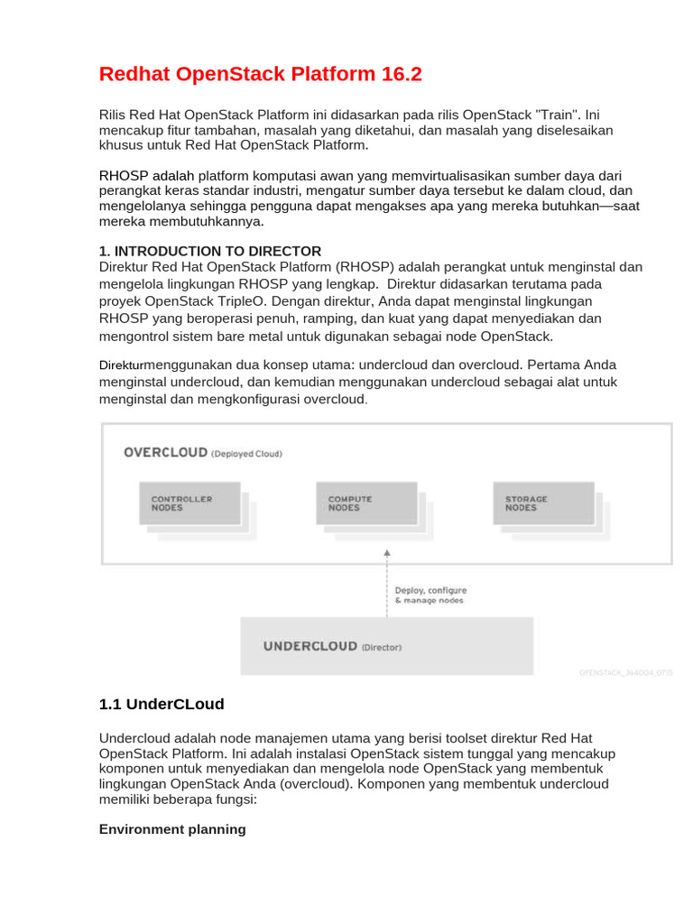 2-Introduction Redhat OpenStack Platform | PDF
