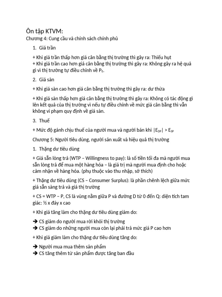 Ôn tập KTVM | PDF
