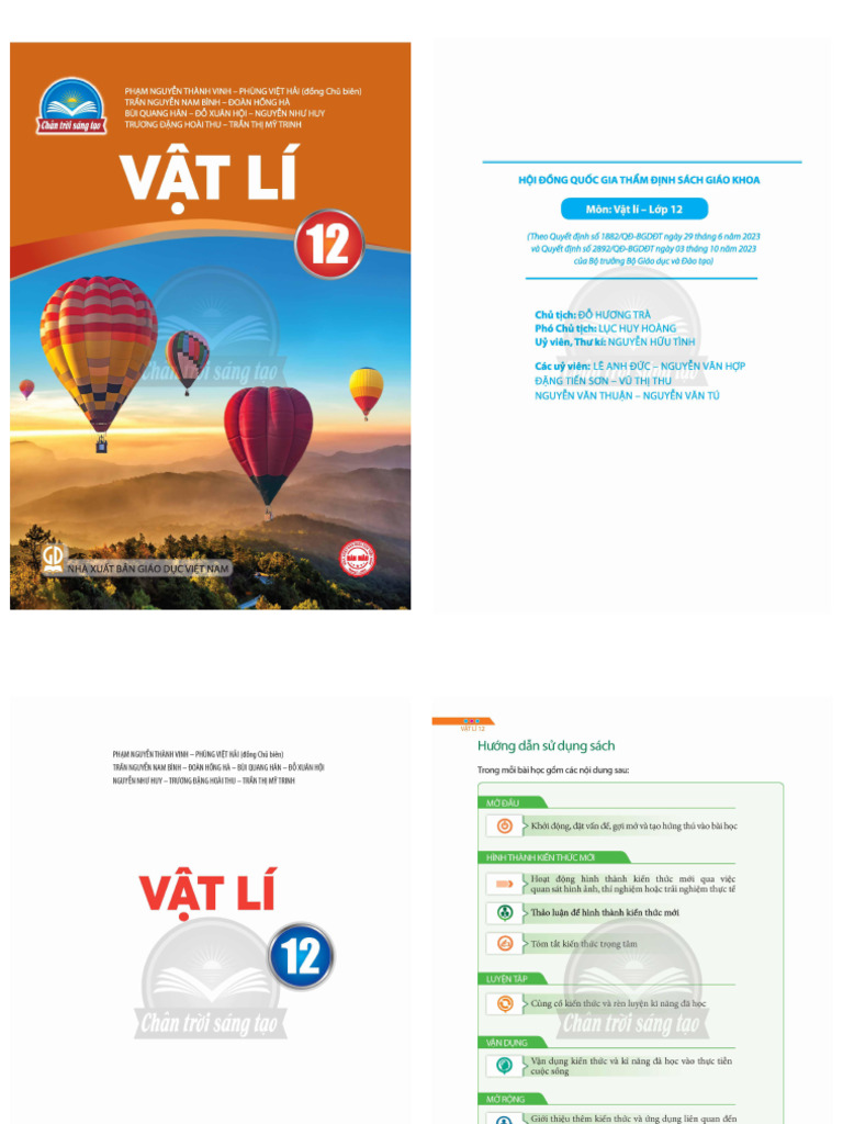 Sgk Vật Lí 12 Ctst 2 Mặt | PDF