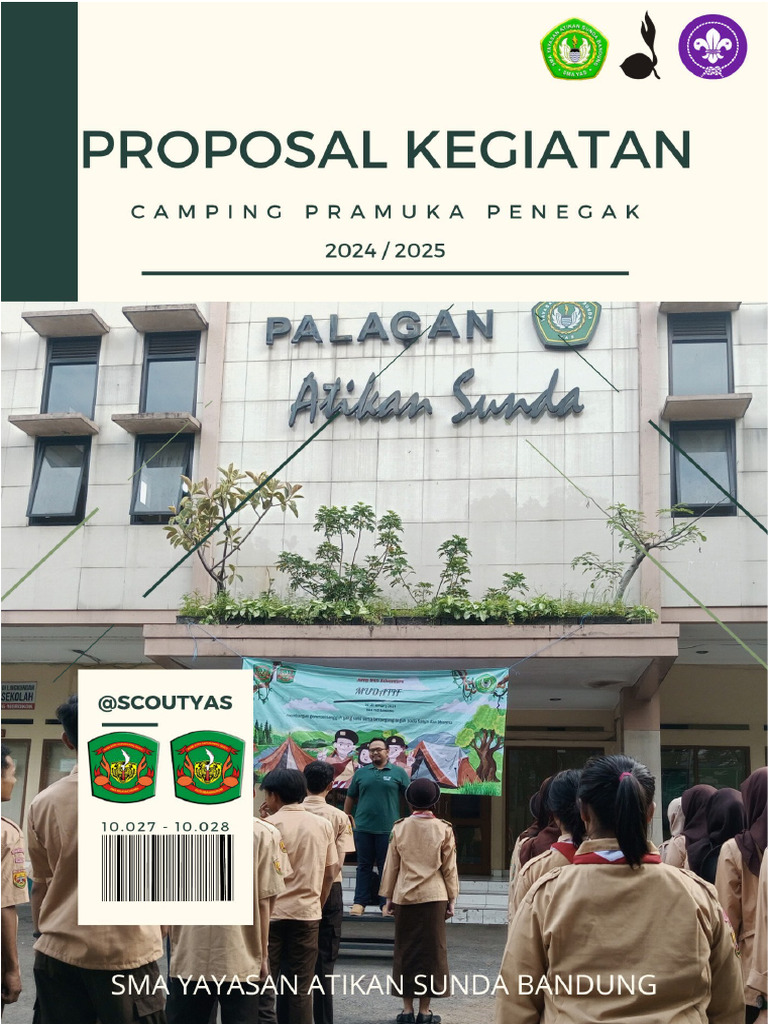 Proposal Camp Pengukuhan & Pelantikan Penegak Bantara SMA YAS | PDF